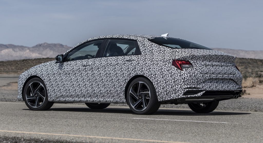 2021 Hyundai Elantra N Line Previewed With Turbo Engine And Sporty ...