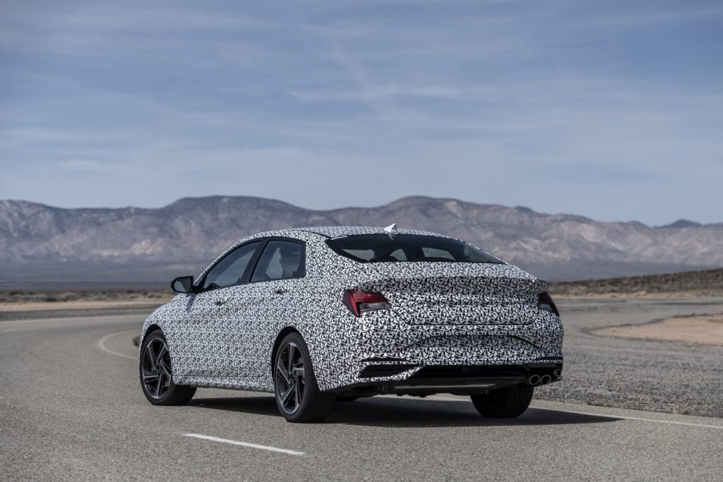 2021 Hyundai Elantra N Line Previewed With Turbo Engine And Sporty ...