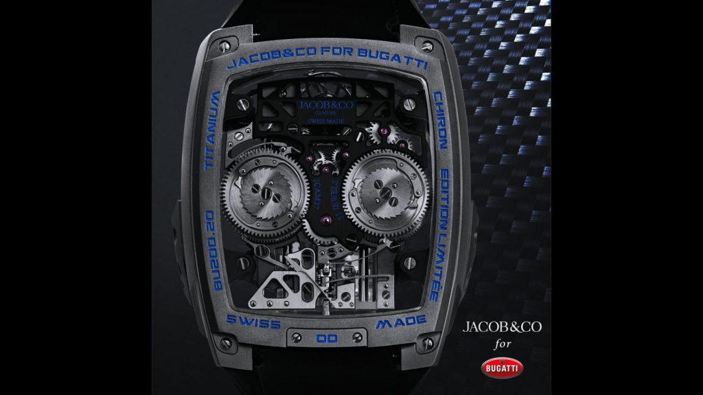 Extraordinary Bugatti Chiron Tourbillon Watch Has A Tiny W16 Engine And ...