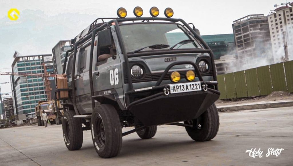 Holy Shift! Maruti Suzuki Gymni Is The Smallest And Cutest Battle Van ...
