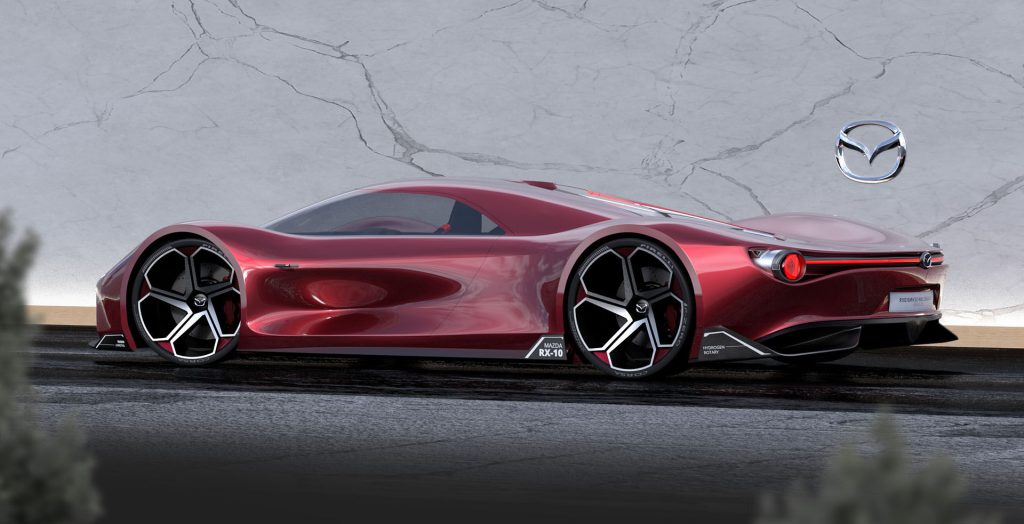 Mazda RX-10 Vision Longtail Would Be The Ultimate Halo Hypercar | Carscoops