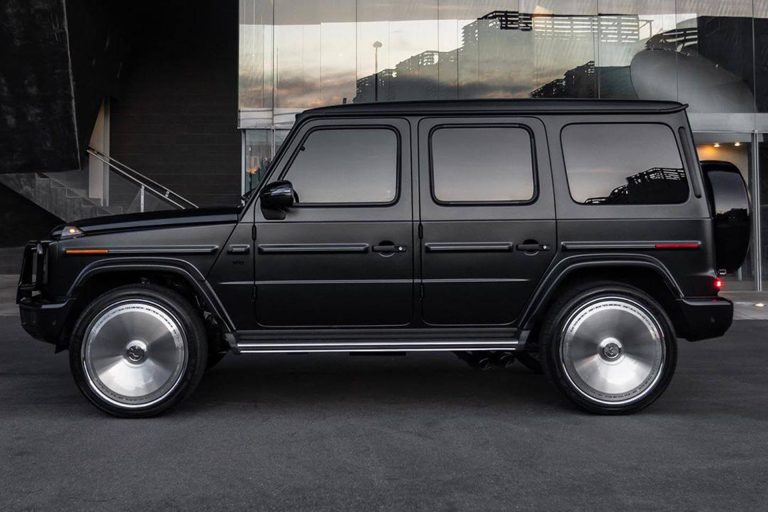 Mercedes-Benz G-Wagon Tries On Dish Wheels, What Do You Think? | Carscoops