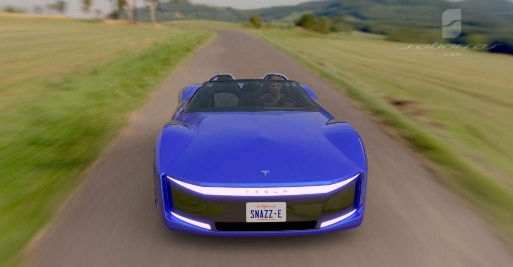 Tesla GT Muscle Car Design Project Looks Like It Came Straight From GTA ...