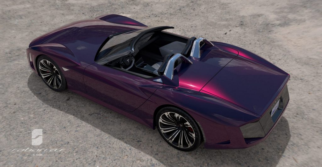 Tesla GT Muscle Car Design Project Looks Like It Came Straight From GTA ...