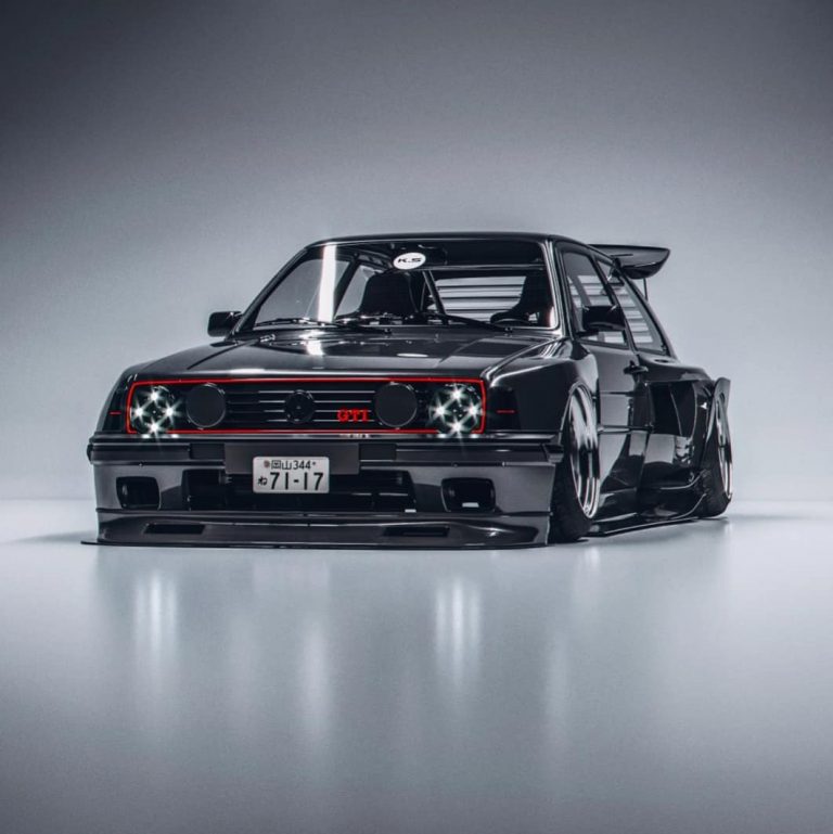 This Insane Widebody VW Golf GTI Mk2 Will Soon Become A Reality | Carscoops
