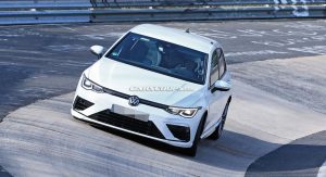 Undisguised 2021 VW Golf R Does Its Thing At The Nurburgring | Carscoops