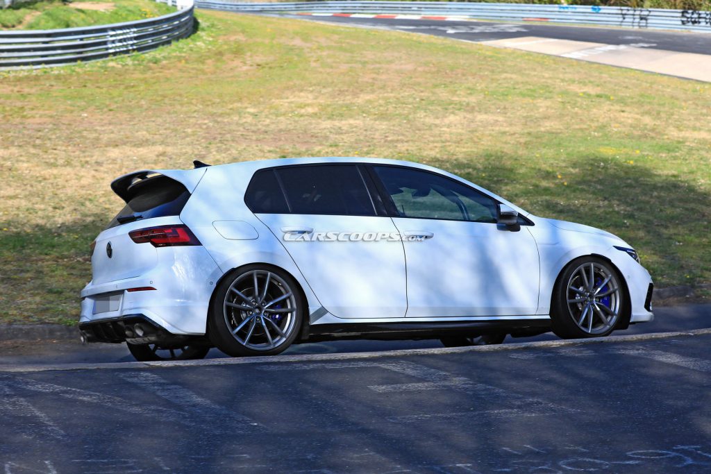 Undisguised 2021 VW Golf R Does Its Thing At The Nurburgring | Carscoops