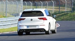 Undisguised 2021 VW Golf R Does Its Thing At The Nurburgring | Carscoops