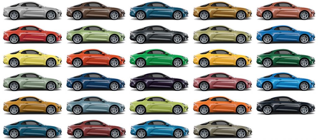 Alpine A110 Offers Thousands Of Personalization Options, What’s Your ...