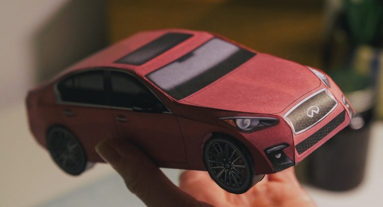 Build Your Own Infiniti At Home From Paper With The ‘Carigami ...