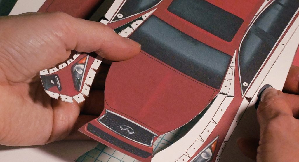 Build Your Own Infiniti At Home From Paper With The ‘Carigami ...