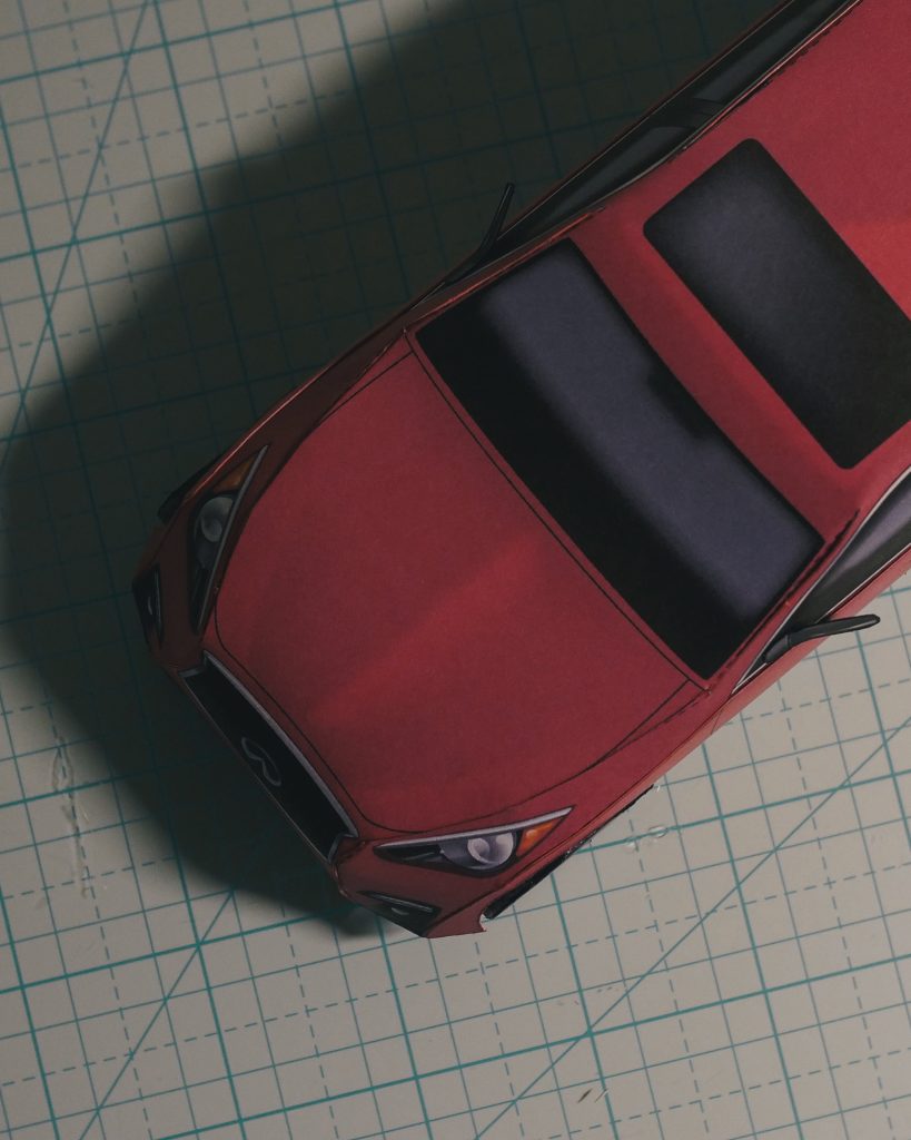 Build Your Own Infiniti At Home From Paper With The ‘Carigami ...