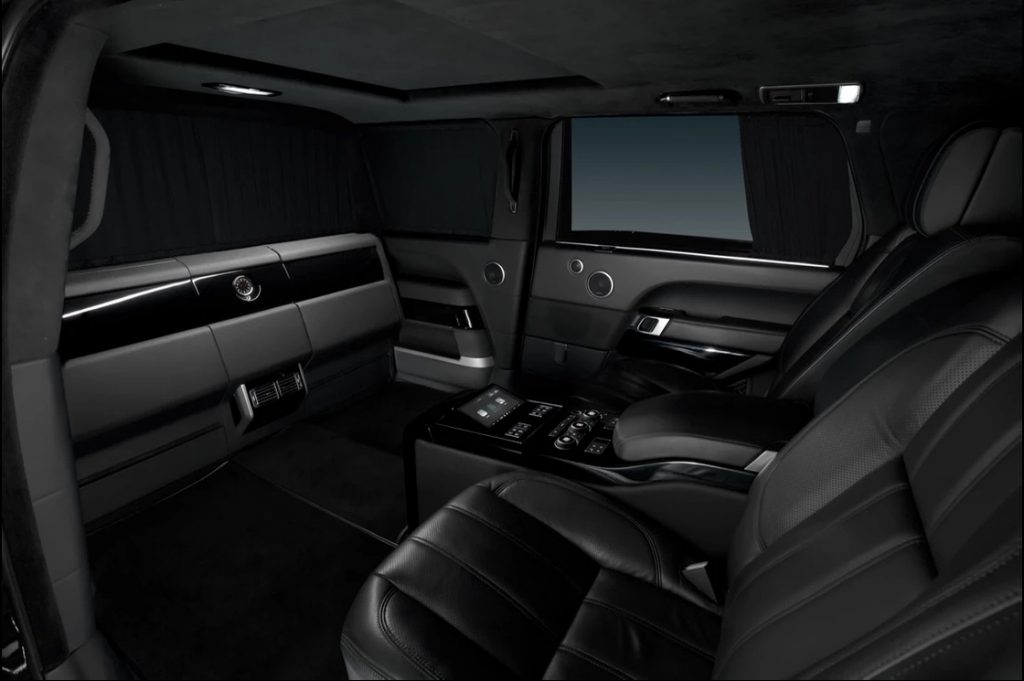 Stretched And Armored Range Rover Is Worthy Of Carrying A President (Or ...
