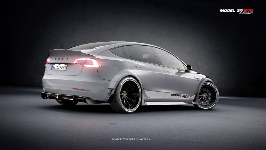 Tesla Model 3 Performance Gets An Aero Makeover From RevoZport | Carscoops