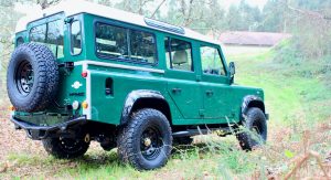 Restomod 1993 Land Rover Defender Wants To Be One With The Woods ...