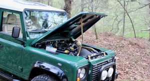 Restomod 1993 Land Rover Defender Wants To Be One With The Woods ...