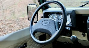 Restomod 1993 Land Rover Defender Wants To Be One With The Woods ...