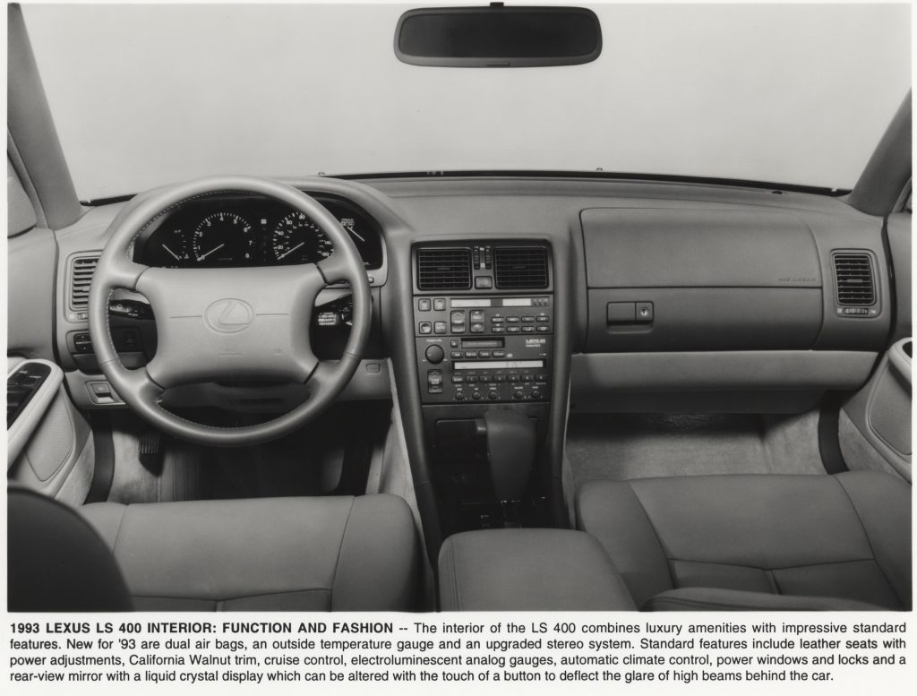 The First-Ever Lexus Was Born 33 Years Ago, Before The Carmaker Even ...