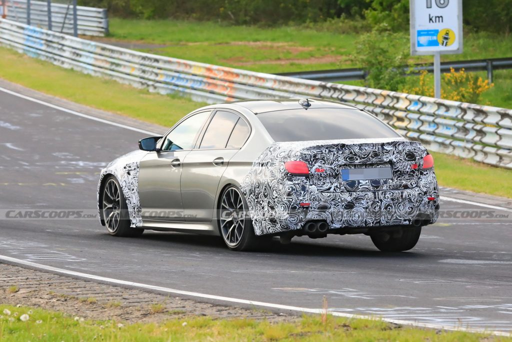 Get An Up Close Look At The Upcoming 640HP BMW M5 CS | Carscoops