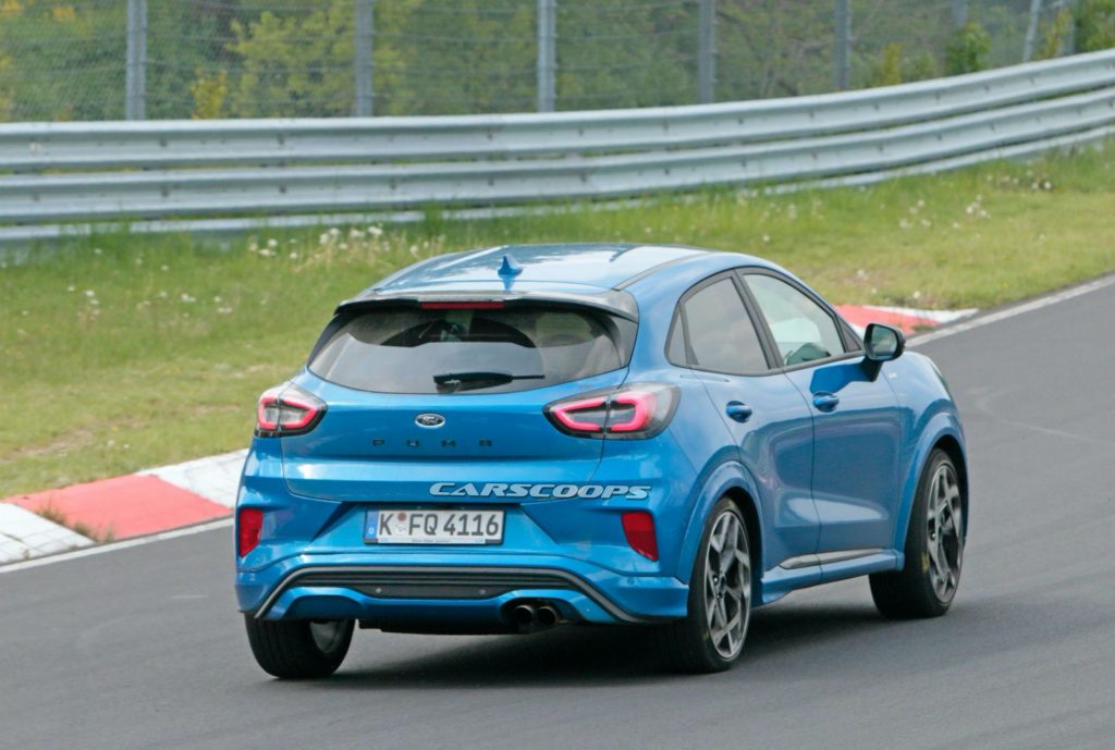 New Ford Puma ST Gets Thrown Around The ‘Ring, Looks Like A Tall Hot ...
