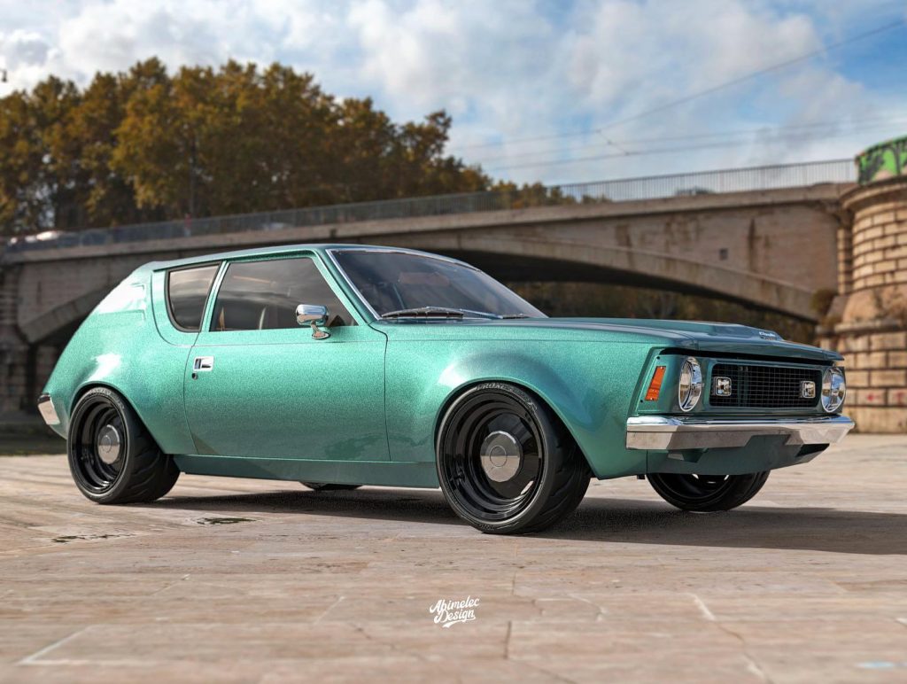 Imaginary AMC Gremlin Restomod Looks Infinitely Better With A Shorter ...