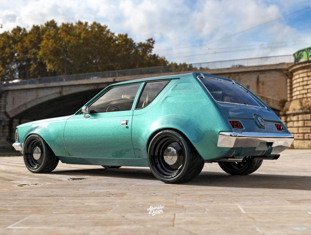 Imaginary AMC Gremlin Restomod Looks Infinitely Better With A Shorter ...