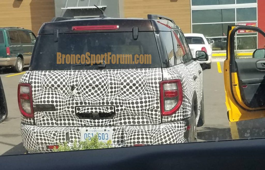 2021 Ford Bronco Sport Scooped With Different Grille Designs And Orange ...