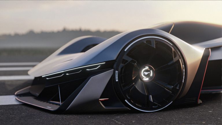 2030 Ford Mustang Vision 001 Sees GM’s Mid-Engine C8 And Raises It A ...