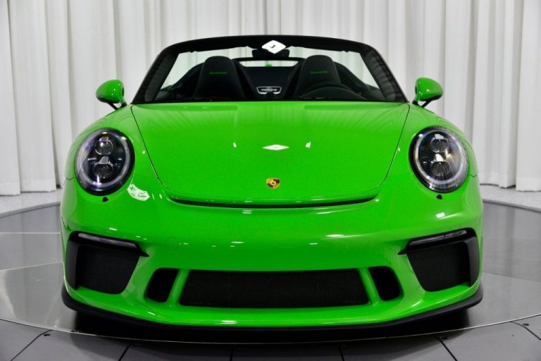 Want A Lizard Green Porsche 911 Speedster Or A Viper Green 911 Turbo S ...