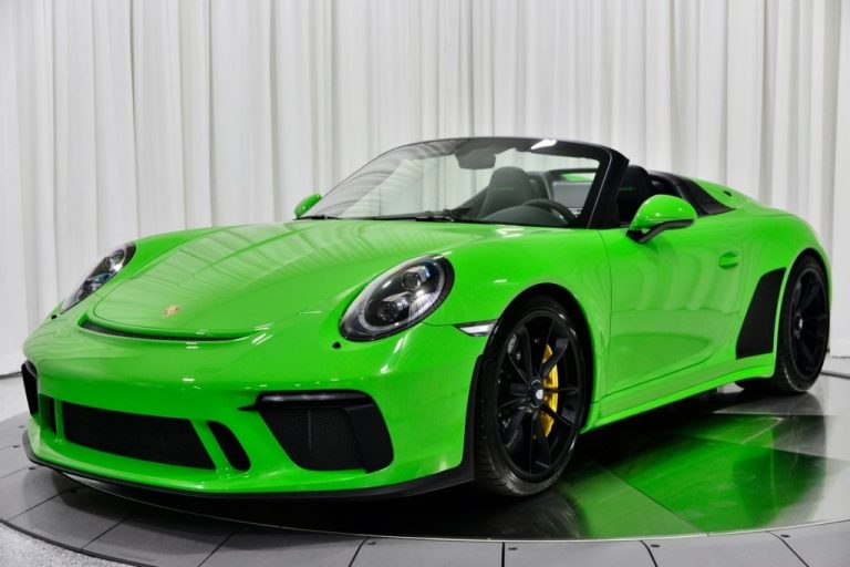 Want A Lizard Green Porsche 911 Speedster Or A Viper Green 911 Turbo S ...