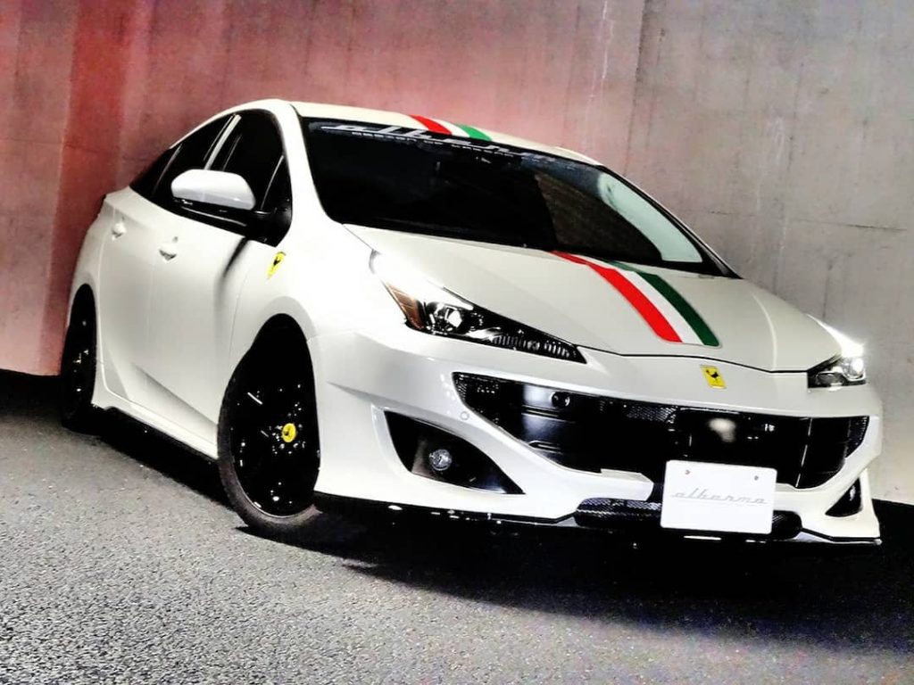 This Toyota Prius Identifies As A Ferrari FF | Carscoops