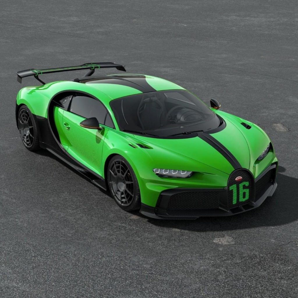 Bugatti Chiron Pur Sport Shown In Lively Yellow And Green Liveries ...