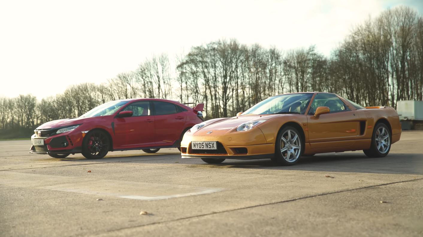 Can The Original Honda NSX Stand Up To A Modern Civic Type R? | Carscoops