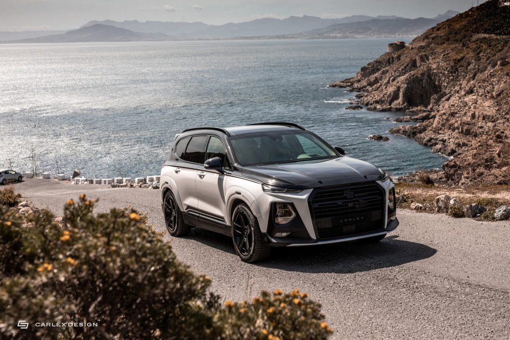 Carlex Design Goes Pretty Wild With Hyundai Santa Fe Makeover | Carscoops