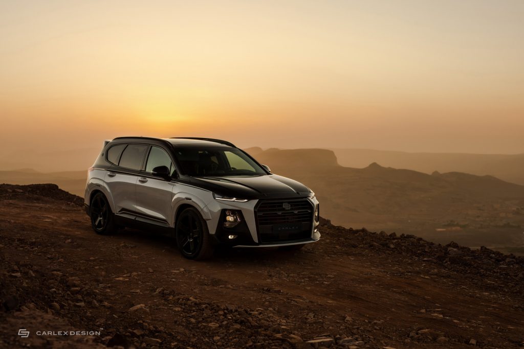 Carlex Design Goes Pretty Wild With Hyundai Santa Fe Makeover | Carscoops
