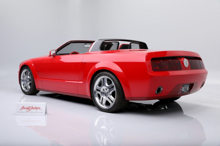 2003 Ford Mustang GT Convertible Concept Goes Up For Auction Next Week ...