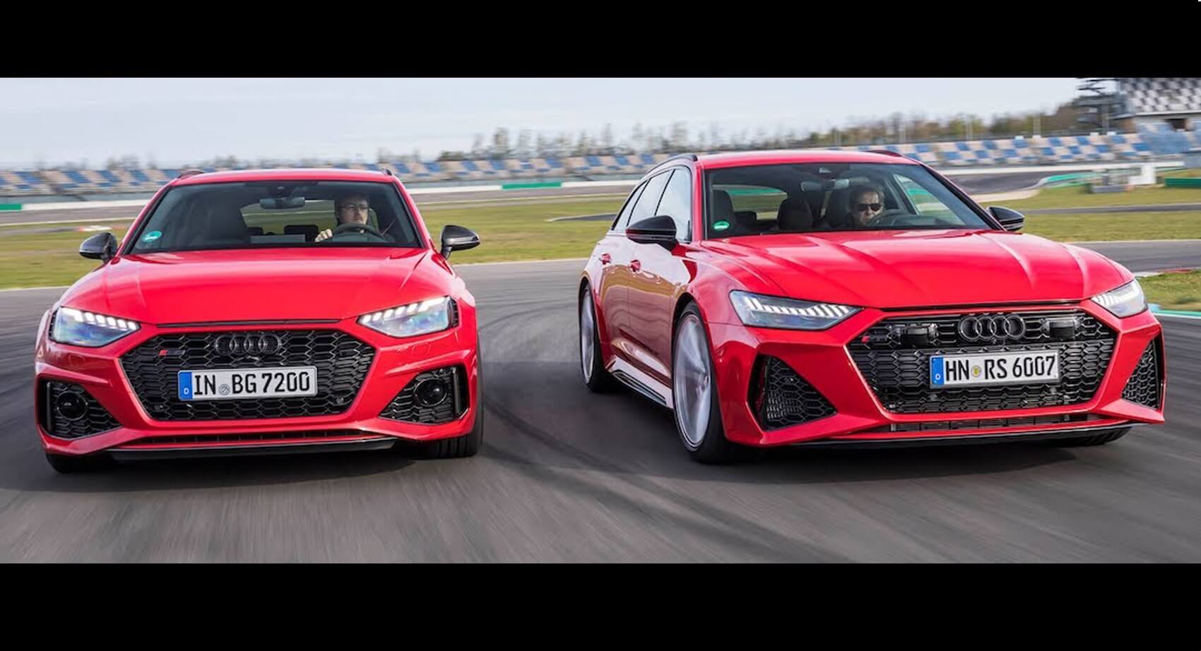 Audi Sport Family Feud: RS4 Meets RS6 In Super Estate Showdown | Carscoops