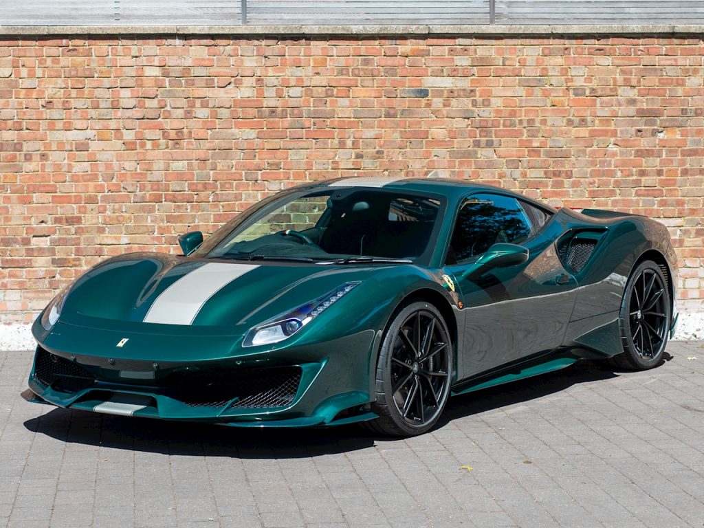 Green Ferrari Wallpaper