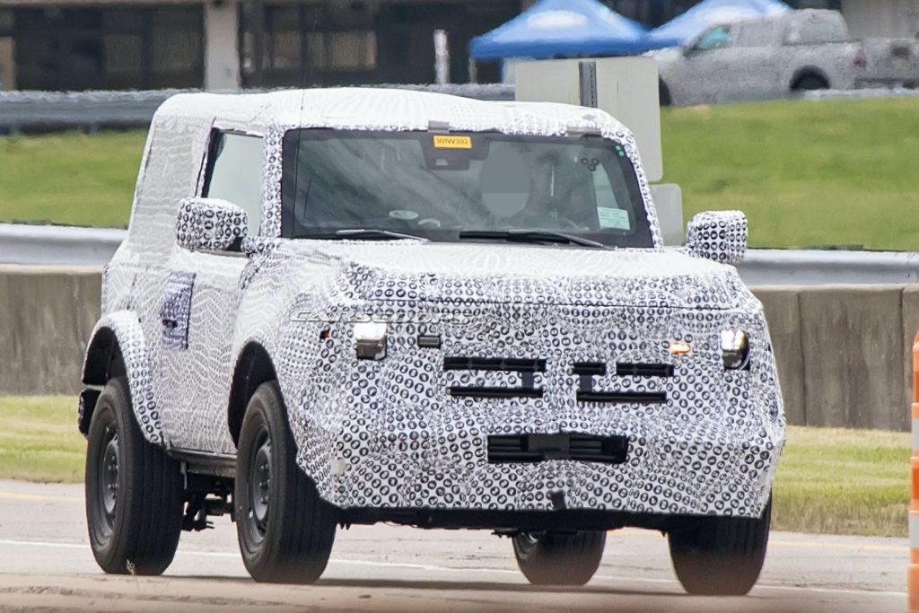 2021 Ford Bronco 2-Door Drops Heavy Roof Camouflage For The First Time ...
