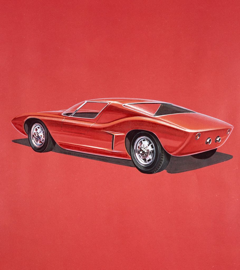 Ford Shows Early Sketches Of The Original GT40 | Carscoops