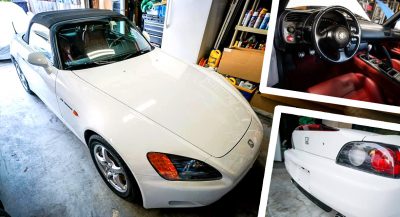 ‘Snowflake’ Is A Much Sought After White On Red Honda S2000 With 21k ...