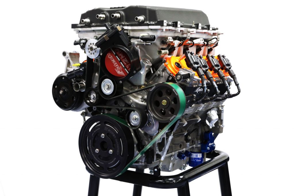 Tuned “Track Attack” Chevy LT5 Crate Engine Has 1,159 HP | Carscoops