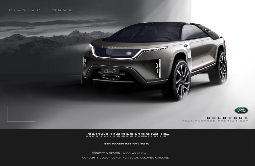 Land Rover Colossus Design Study Is The Perfect Mix Of An SUV And A ...