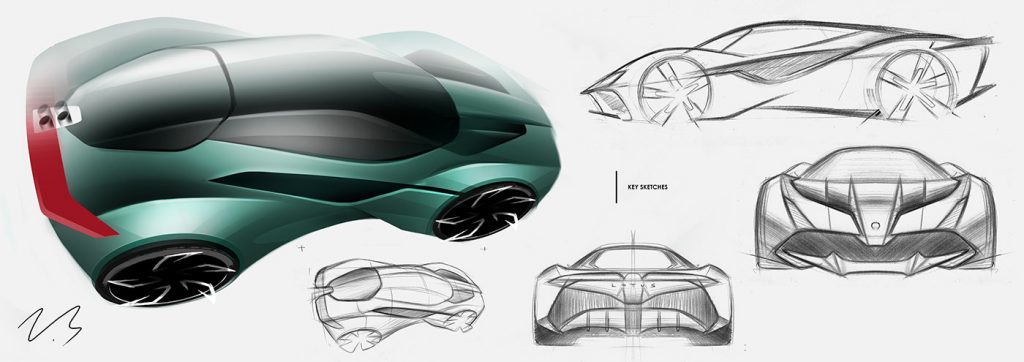 Lotus Ultimate Track Car Design Study Combines Sleek Aerodynamics With ...