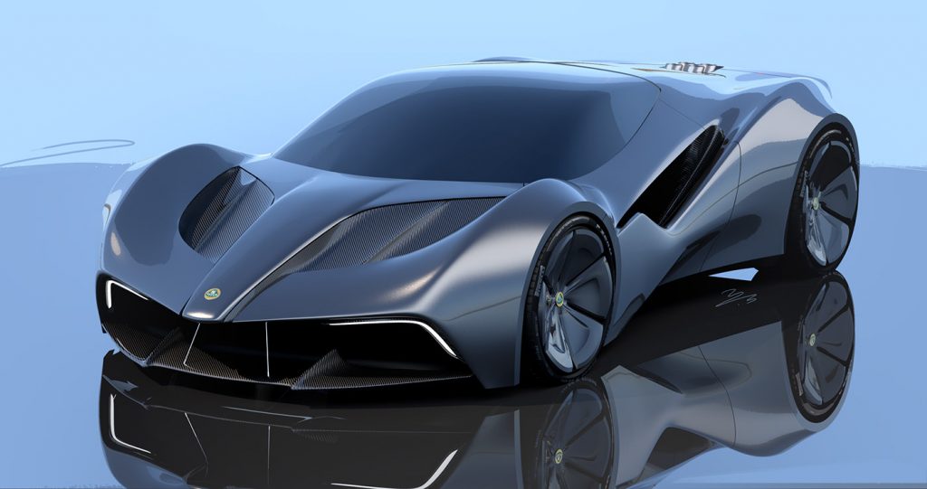 Lotus Ultimate Track Car Design Study Combines Sleek Aerodynamics With ...
