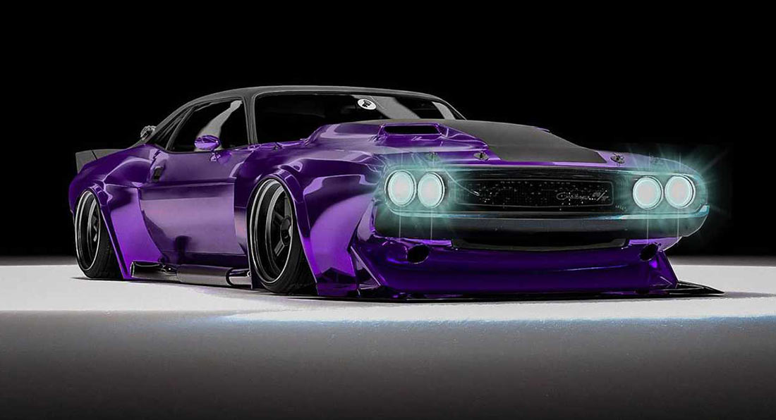 Wild SEMA Build Combines A 1970 Challenger Body With A Viper Frame And ...