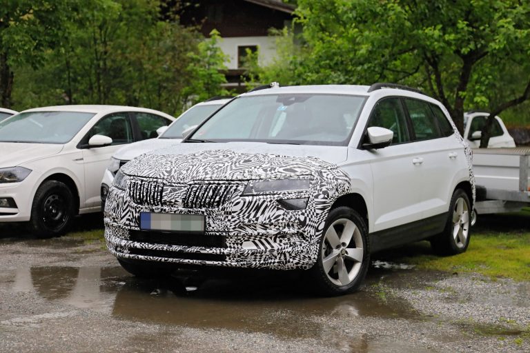 2021 Skoda Karoq Facelift Previews Tweaked Grille And Lights | Carscoops