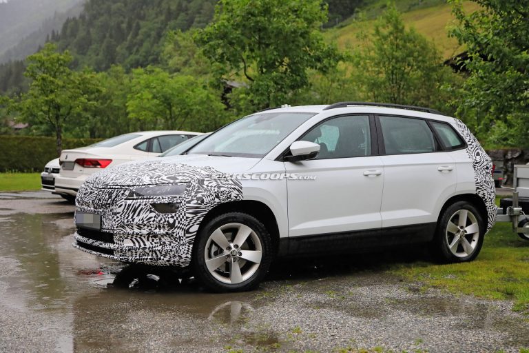 2021 Skoda Karoq Facelift Previews Tweaked Grille And Lights | Carscoops