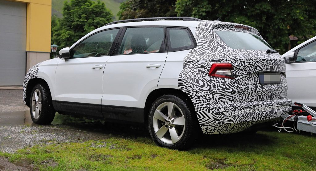 2021 Skoda Karoq Facelift Previews Tweaked Grille And Lights | Carscoops