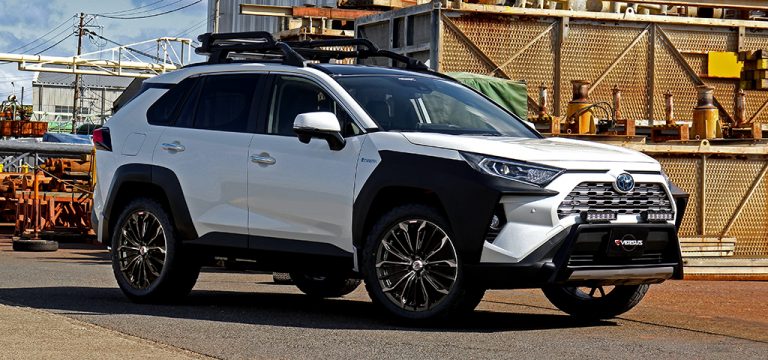 Toyota RAV4 Amped Up With New Arches And Rays Wheels | Carscoops
